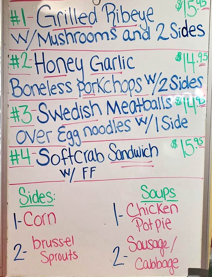 Daily specials scrawled by hand tell you everything you need to know &ndash; this place cooks from the heart, not from corporate recipes.