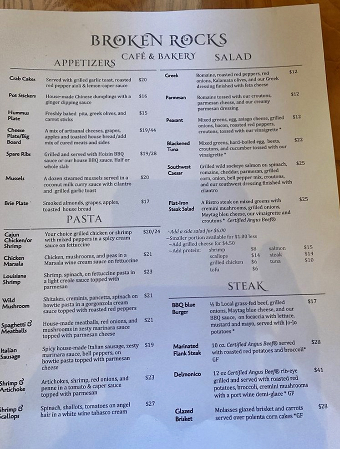 A menu that reads like a love letter to comfort food. Each description promises a dish that doesn't just fill your stomach but hugs your soul.