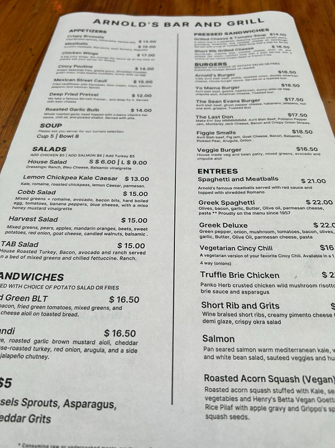 The menu reads like a love letter to comfort food classics, with burgers taking center stage. Decision paralysis has never been so delicious.