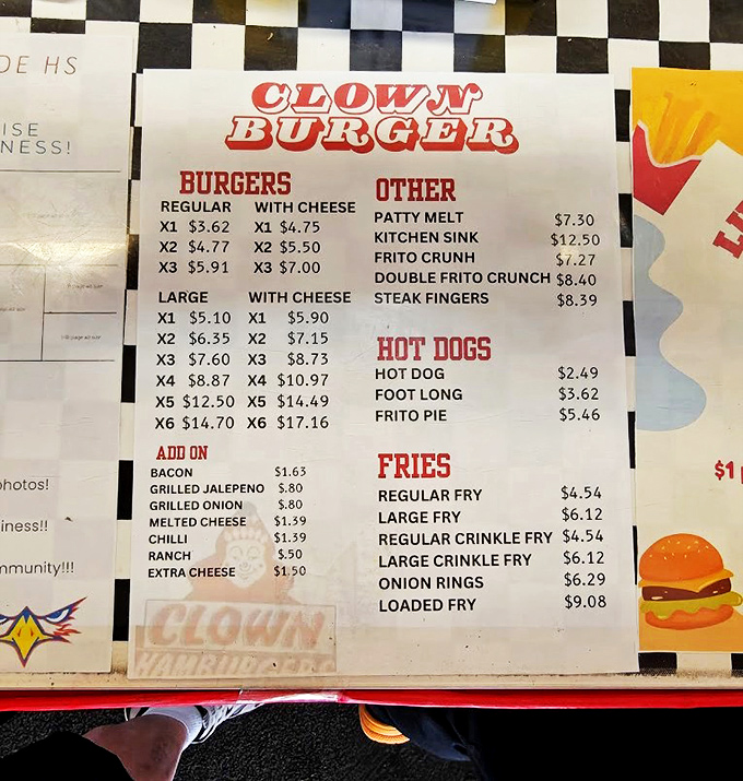 Simple menus tell the best stories: honest prices for honest food that delivers every single time.