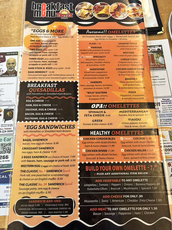 The breakfast menu at Trivet reads like a love letter to morning indulgence, with options that'll have you planning tomorrow's visit before today's meal ends.