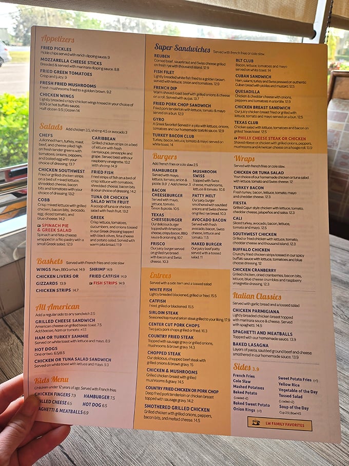 A menu so extensive you might need to schedule a second breakfast just to work your way through the options.