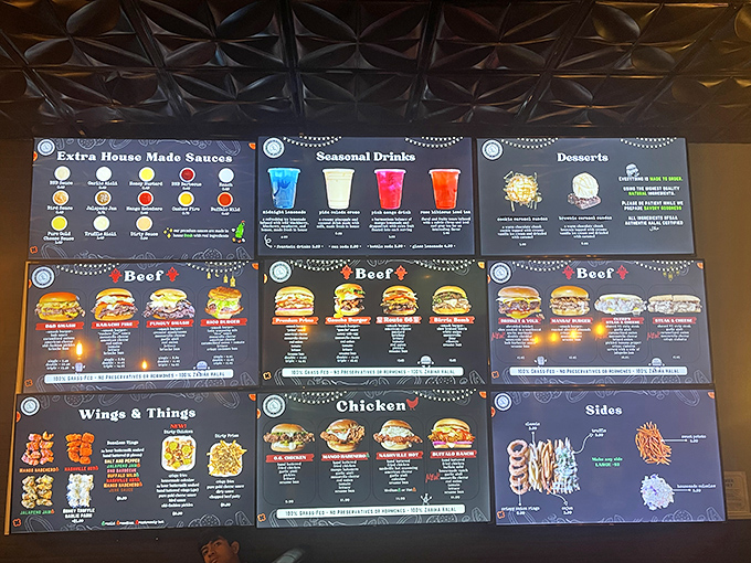 A menu that cuts straight to the chase &ndash; beef, chicken, and all the delicious sides you could want.