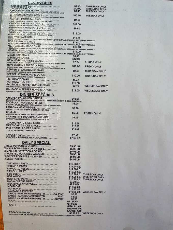 This menu isn't just a list of options—it's a roadmap to happiness. Choose wisely, but know there are no wrong turns.
