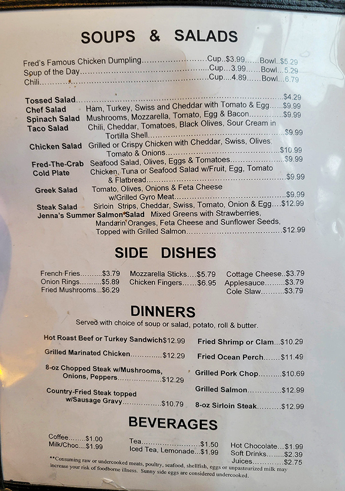 A menu that doesn't need fancy fonts or pretentious descriptions&mdash;just honest food that makes you wonder why you ever bothered with avocado toast.