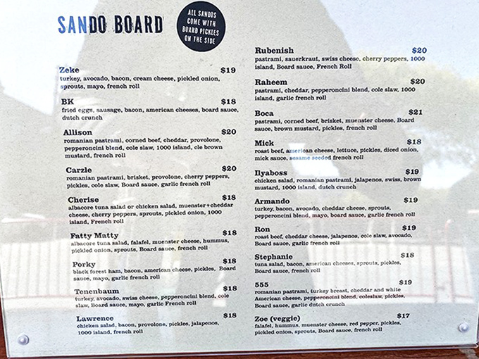 The menu board reads like a greatest hits album of sandwich excellence, each option more tempting than the last.