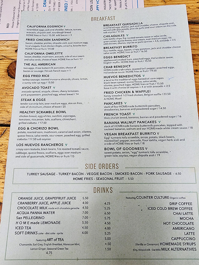 A menu that reads like comfort food poetry &ndash; breakfast all day should be enshrined as a basic human right.