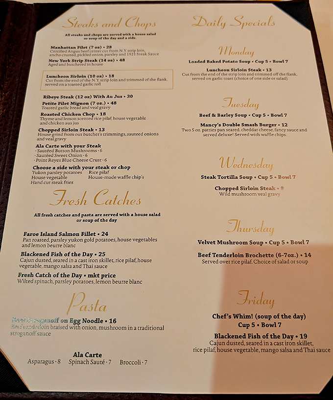 The menu reads like poetry for meat lovers &ndash; notice how they don't waste precious space with unnecessary words like "delicious" or "mouthwatering." They know. You know.