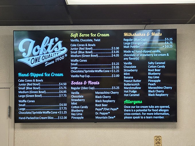 Toft's menu board is the adult equivalent of a toy store catalog&mdash;endless possibilities that make you wish you had multiple stomachs.