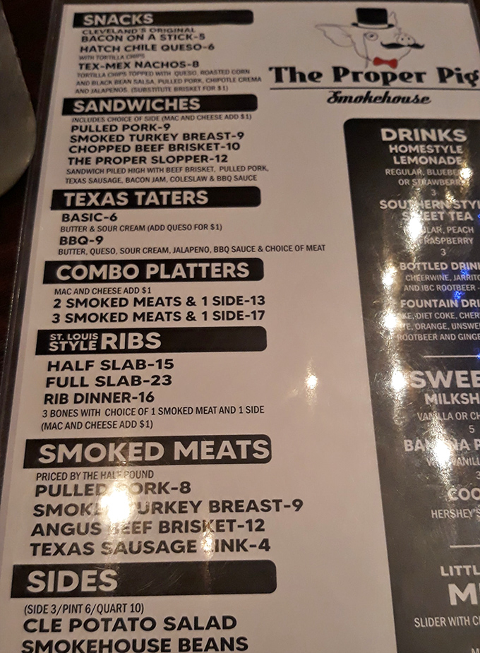 A menu that reads like a love letter to cholesterol &ndash; and we're here for every delicious word.