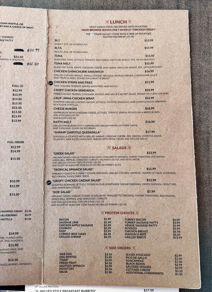 This menu reads like a greatest hits album of diner classics, with prices that won't require a second mortgage.