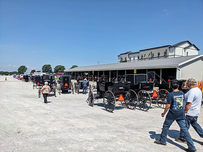 Community gatherings happen here, proving that entertainment existed long before Netflix.