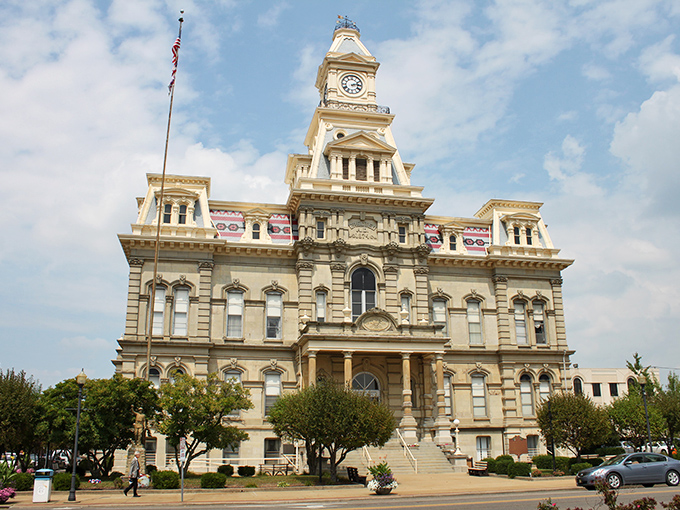 The Muskingum County Courthouse isn't just gorgeous architecture&mdash;it's where local history continues to be written daily. Retirement with a view!