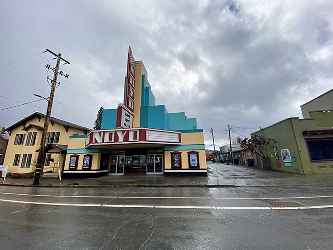 The Noyo Theatre stands as a technicolor time capsule, offering movie magic the way it was meant to be experienced&mdash;without needing a second mortgage for popcorn.