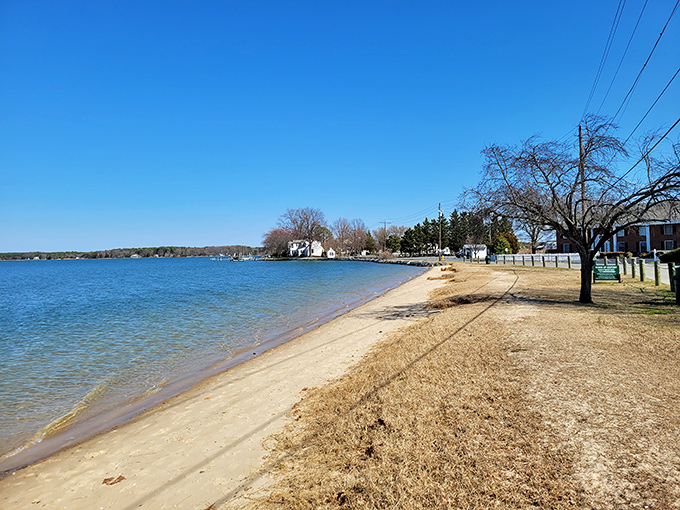 Oxford's beach offers a slice of Chesapeake serenity without the Ocean City crowds&mdash;no blaring radios or umbrella territorial disputes in sight.