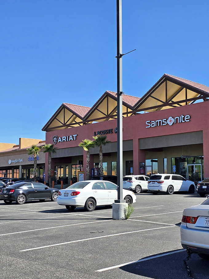 The architectural trifecta of Ariat, Lacoste, and Samsonite&mdash;where boots, polos, and luggage conspire to empty your wallet in the nicest way possible.