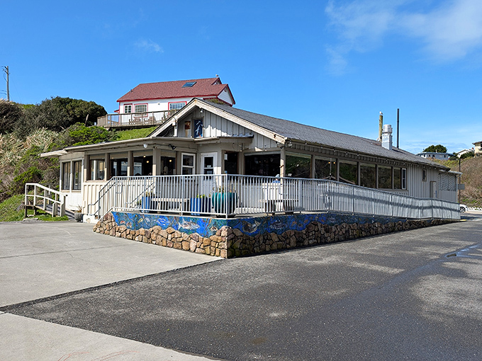 Seascape Restaurant proves that sometimes the best dining rooms have walls made entirely of windows and views worth framing.