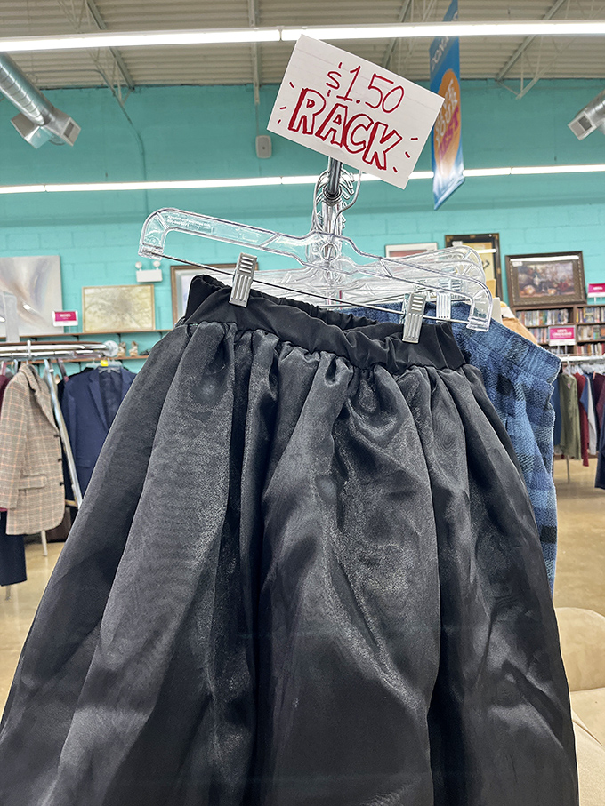 The legendary $1.50 rack&mdash;where fashion dreams come true for less than the price of a fancy coffee. Budget magic happens here.