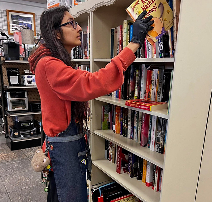 Fashion from every decade converges here, like a time-traveling closet exploded in the best way possible.