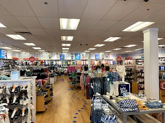 Inside these hallowed retail halls, clothing racks stretch to the horizon like a fashionista's Field of Dreams.