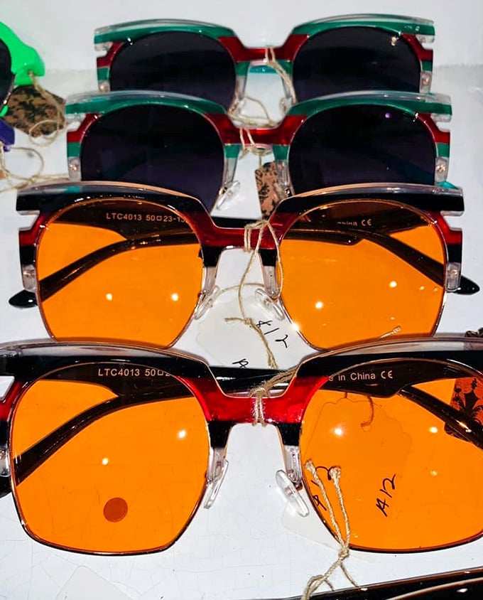These aren't just sunglasses; they're time machines with lenses. The orange-tinted pairs promise to make even Monday mornings look like sunset cocktail hour.
