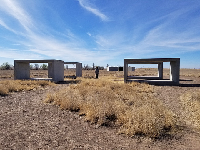 Concrete minimalism meets vast Chihuahuan Desert at the Chinati Foundation. Donald Judd's vision makes even emptiness feel profound.