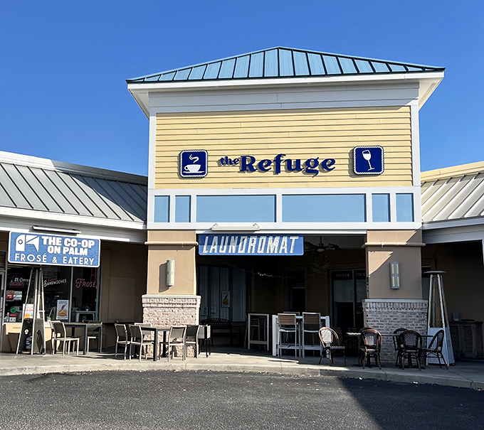 Only at The Refuge can you simultaneously refresh your wardrobe and your spirit. Laundry has never been this civilized!