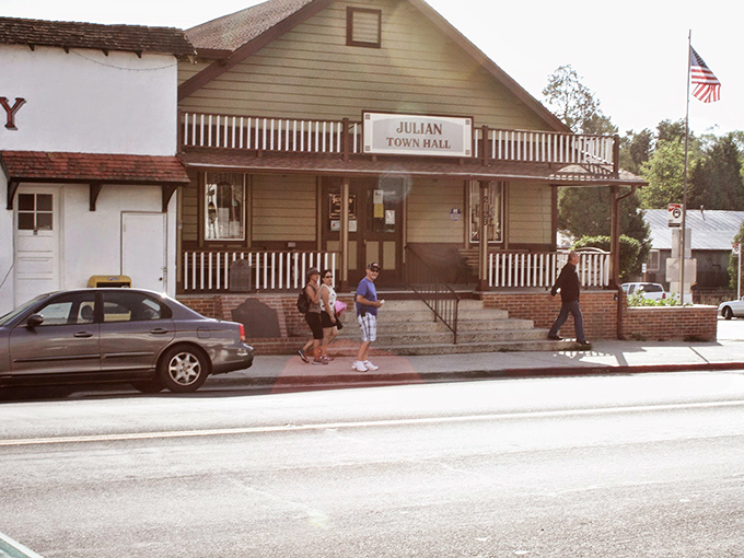 Julian Town Hall stands as proudly as it has for generations, like the municipal equivalent of a well-preserved sourdough starter.