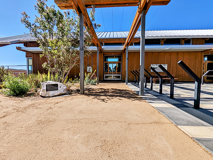 The Visitor Center doesn't just offer information&mdash;it offers your first taste of that crisp mountain air and endless sky.