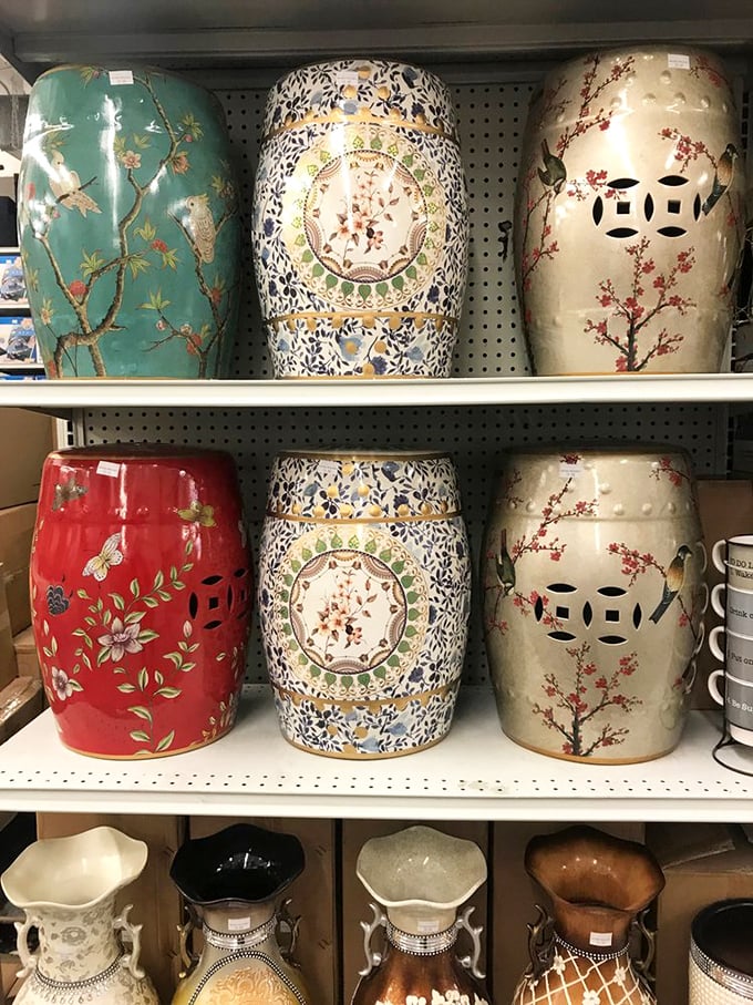 These aren't just garden stools&mdash;they're conversation pieces waiting to happen. Museum-worthy ceramics at prices that won't require a second mortgage.