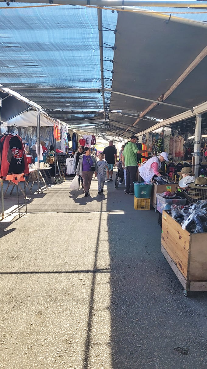 The outdoor vendor alleys create a bazaar-like atmosphere where haggling isn't just allowed&mdash;it's practically the official language of commerce here.