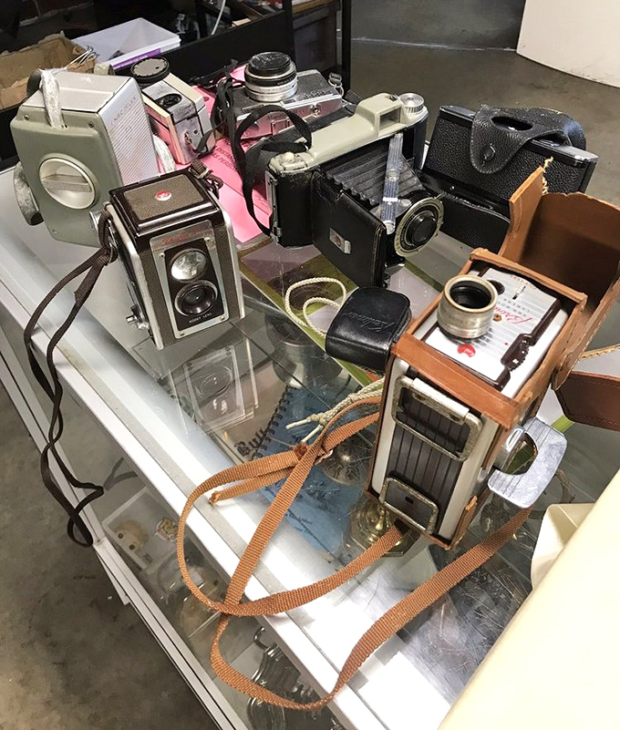 A collection of vintage cameras that would make any analog enthusiast swoon&mdash;each with stories to tell and memories to capture.