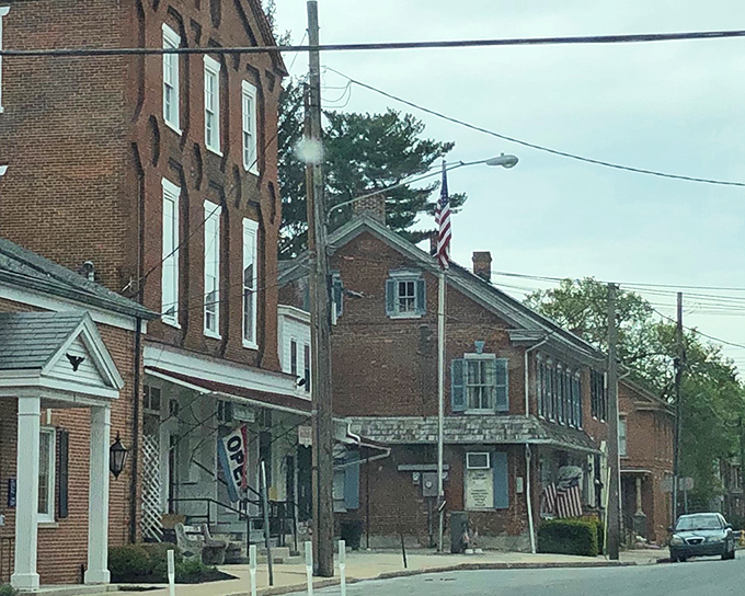 Brick by historic brick: West Main Street's well-preserved buildings tell stories of centuries past, while still serving the needs of today's visitors and locals alike.