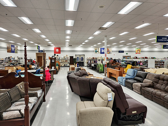 Furniture heaven awaits! From mid-century gems to comfy recliners, each piece is ready for its second act.