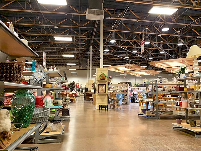 Step inside and enter a world where one person's castoffs become another's prized possessions&mdash;all under those soaring ceilings.