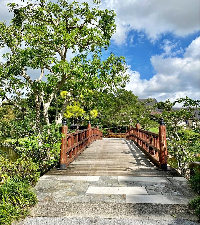 Cross this bridge and you're officially in Japan &ndash; passport control waived, jet lag not included.