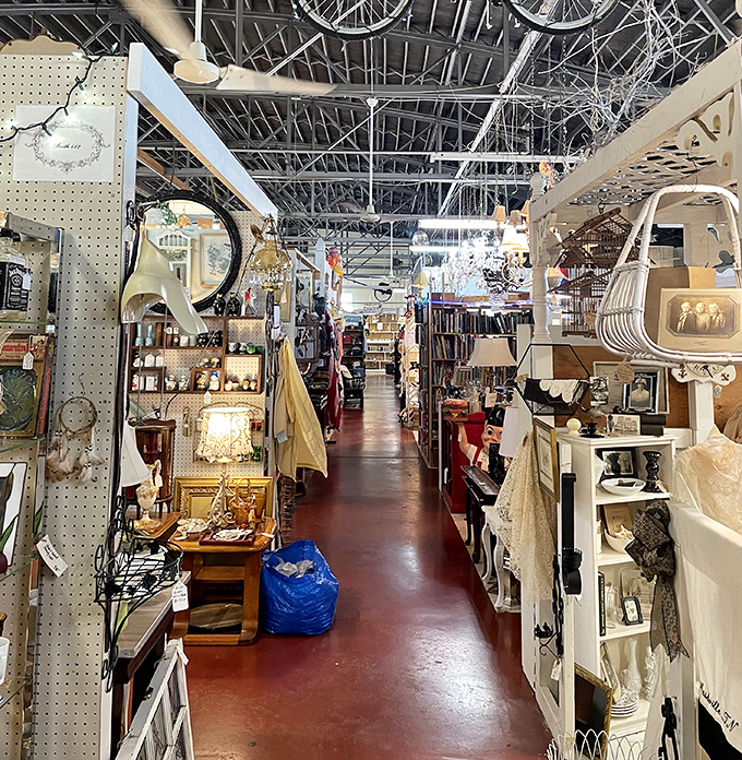 Every aisle tells a different story. This corridor of curiosities invites you to wander through decades of American design and craftsmanship.