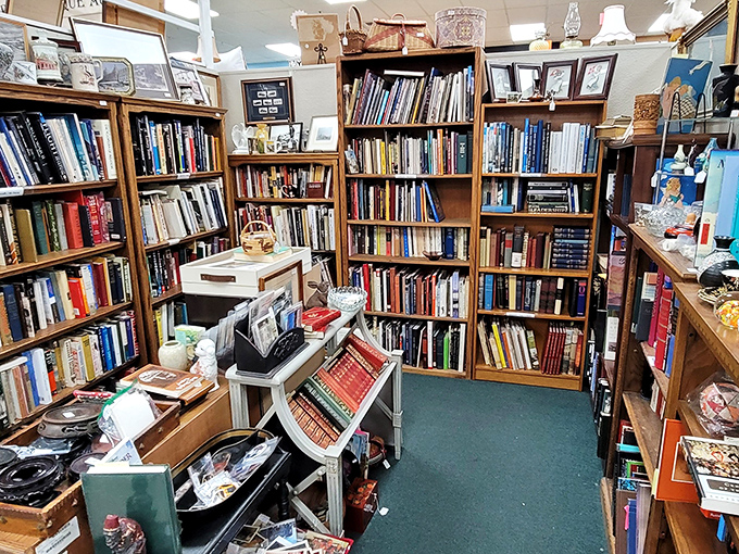 For bibliophiles, this literary corner is dangerous territory&mdash;you'll arrive for one book and leave with an impromptu library.