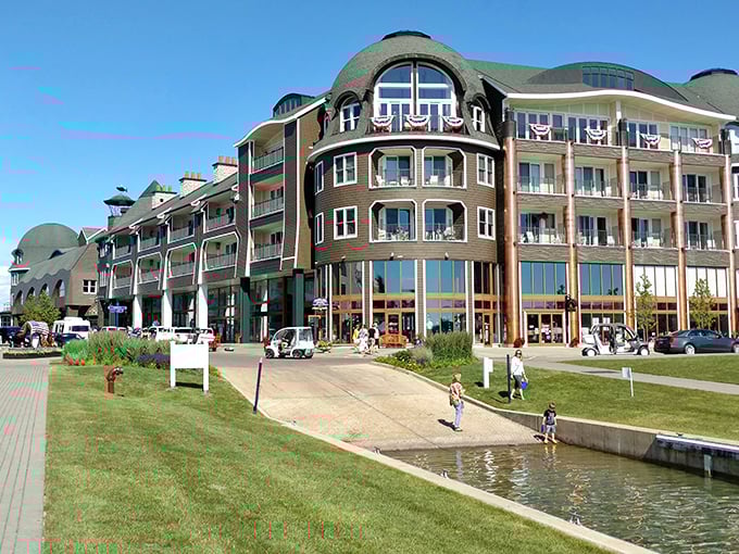 The Inn at Bay Harbor brings resort elegance to Lake Michigan's shore, where families create memories one splash at a time.