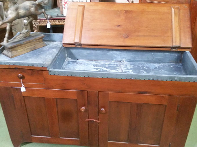 This isn't just a cabinet&mdash;it's a time capsule with drawers. Solid craftsmanship from an era when furniture was built to outlast its owners.