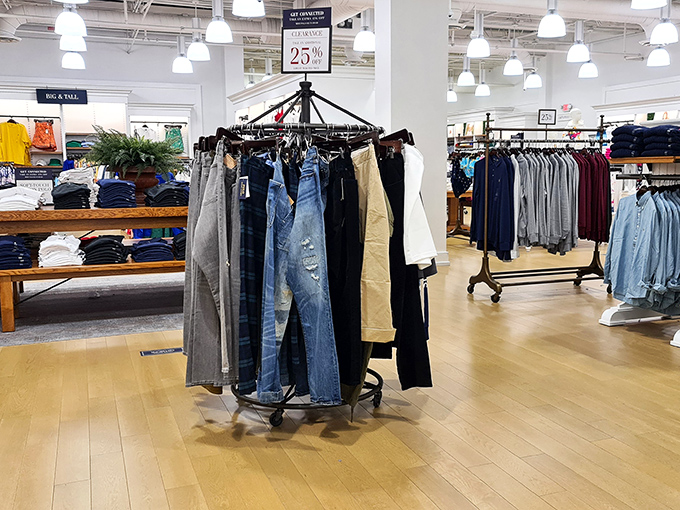 Rack after glorious rack of discounted designer denim &ndash; the holy grail for fashionistas on a budget.