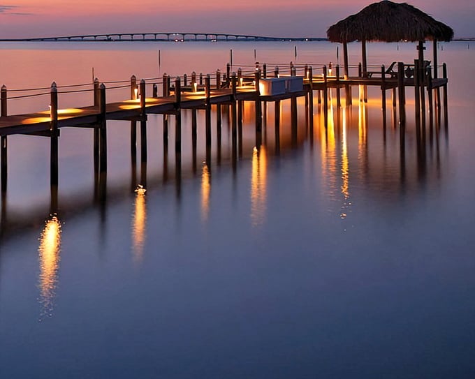 This is the view that makes snowbirds forget why they ever lived up north in the first place.