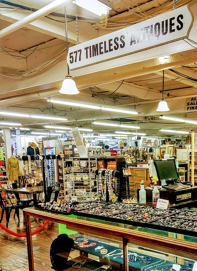 Timeless Antiques indeed – where every aisle holds decades of stories waiting for new chapters.