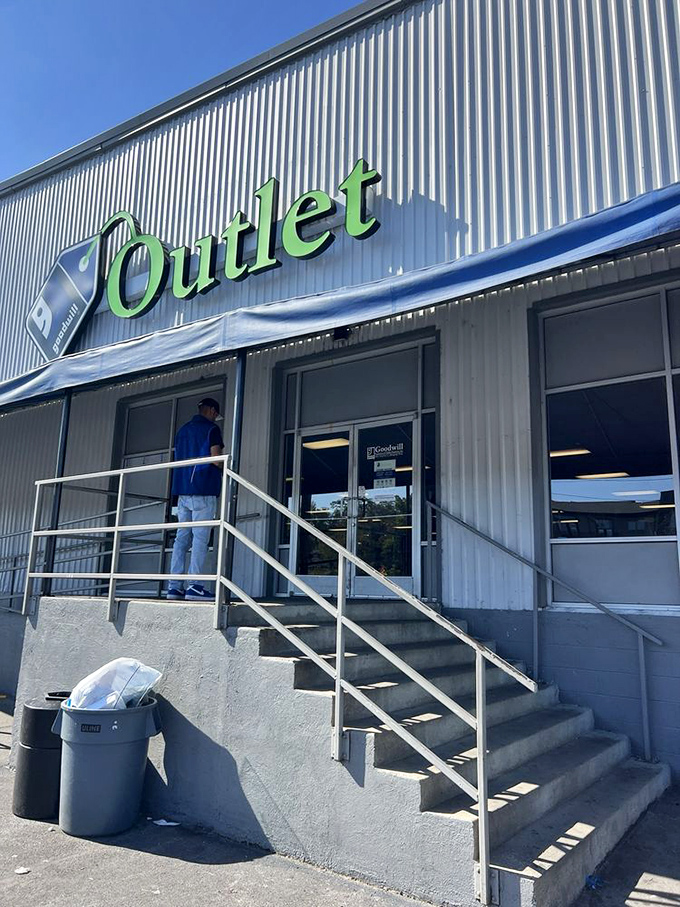 That moment before entering when you wonder if today's the day you'll find that vintage leather jacket or mid-century lamp of your dreams.