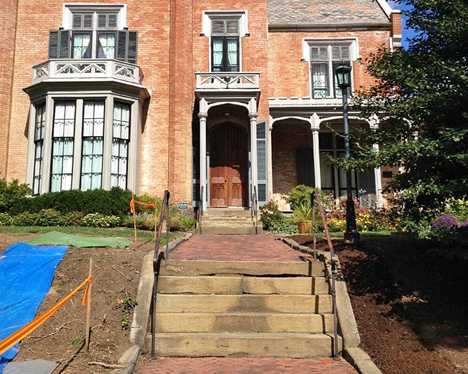 Those magnificent wooden doors could tell a century and a half of stories. If only they could talk&mdash;though the tour guides do a pretty good job instead!