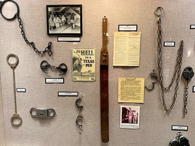 Not your average museum display&mdash;these restraints and chains tell silent stories of control, escape attempts, and the evolution of prison security.