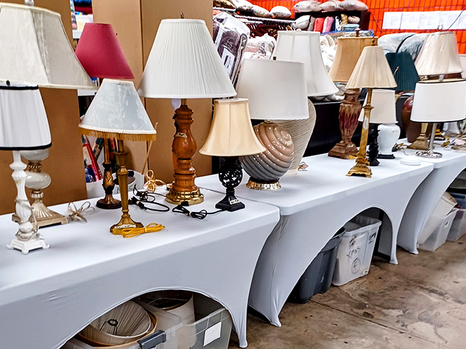 Lamp shopping here is illuminating in every sense &ndash; each one with its own personality crisis waiting to be resolved in your living room.
