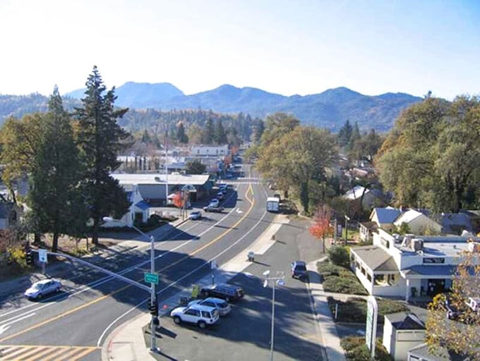 Main Street's quiet dignity feels like stepping into a Norman Rockwell painting where everyone might actually know your name.