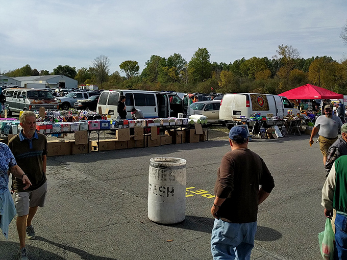 The weekend warrior's battlefield&mdash;where sharp eyes and quick decisions separate the casual browsers from the serious collectors.