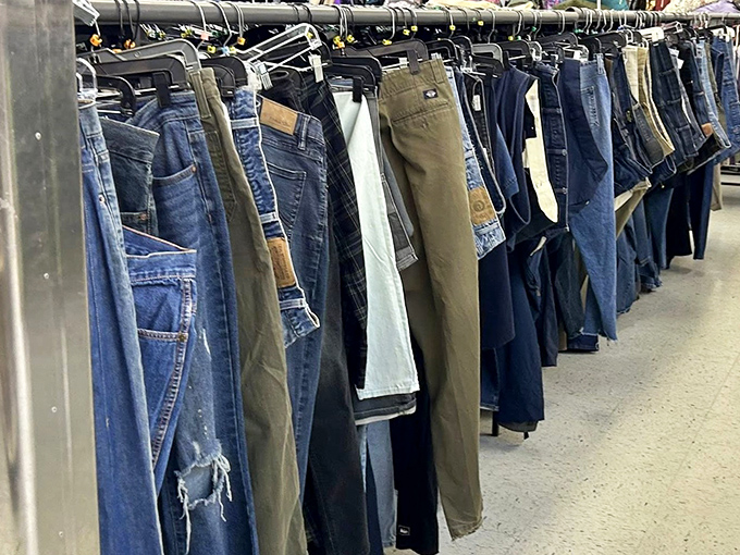 Denim paradise stretches as far as the eye can see&mdash;each pair with its own story and a price tag that won't make you wince.